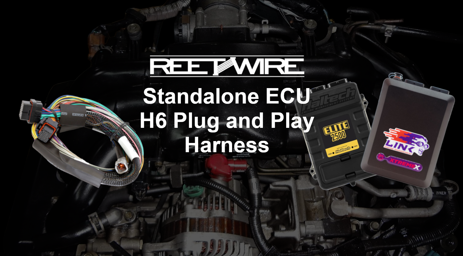 Subaru H6 Standalone ECU Plug and Play Harness – ReetWire